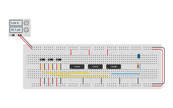 Circuit Design Basic Logic Gates Circuit Design Tinkercad