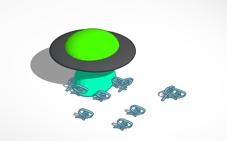 3D design UFO | Tinkercad
