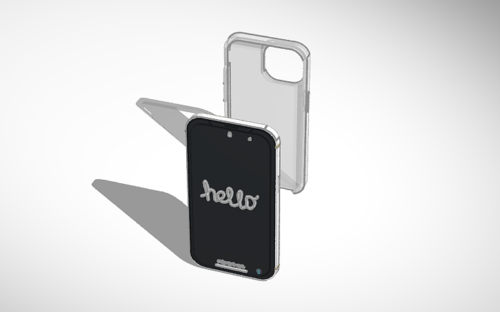 3D design Iphone 14 pro - Tinkercad