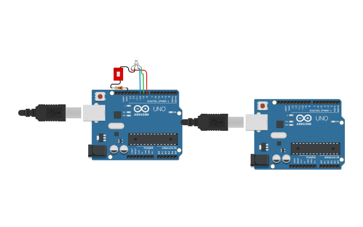 Circuit design Arduino RGB - Tinkercad