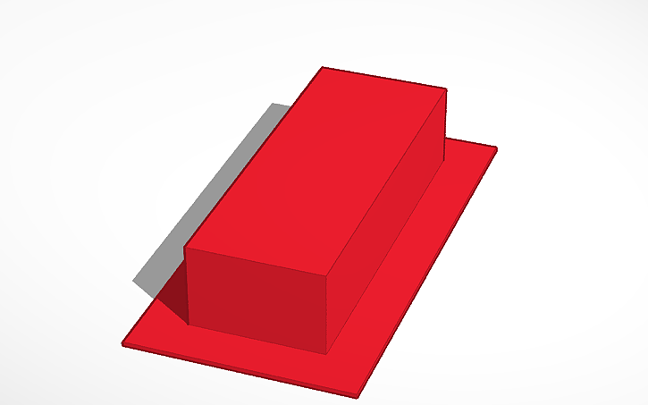 3D design Tamiya mini 4wd Launch Box Stand - Tinkercad