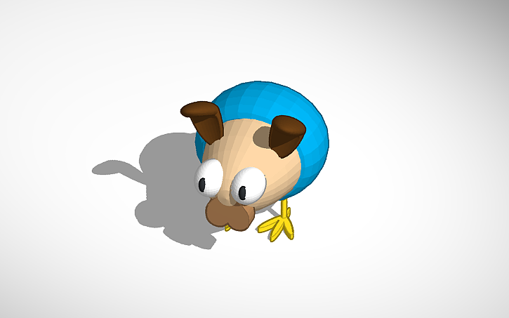 3d Design Big Color Potato Tinkercad