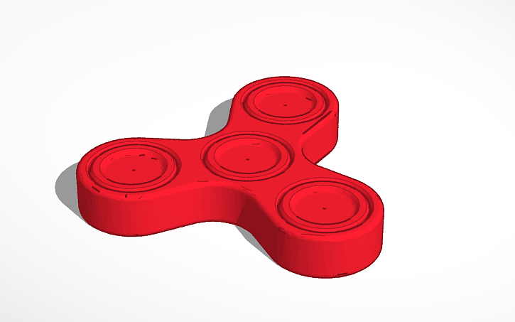 3D design fidget - Tinkercad