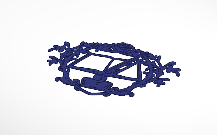 3D design Myne Workshop crest | Tinkercad