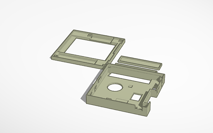 3d Design Copy Of Esp32 Wrover Case Whole Tinkercad 