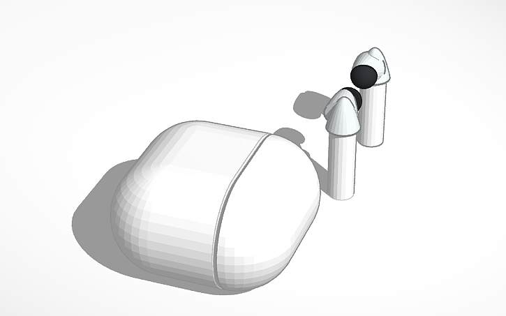 3D design Airpod Case - Tinkercad