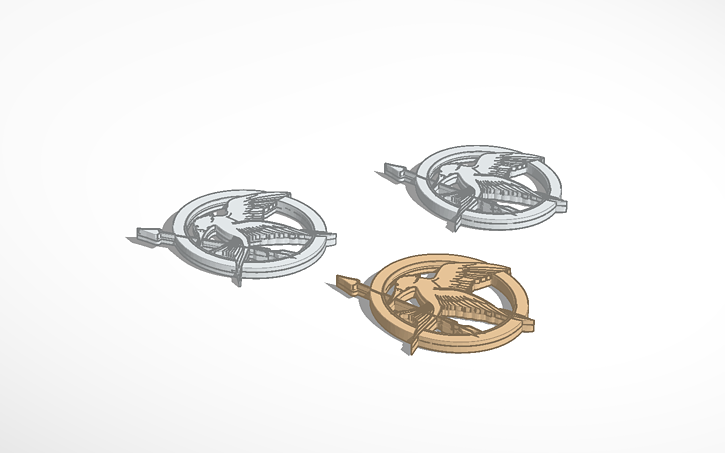 3D design medal - Tinkercad