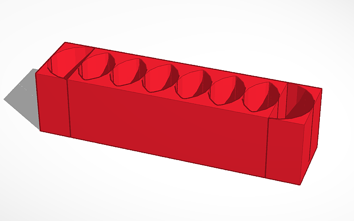 3D design Cool Pen Holder | Tinkercad