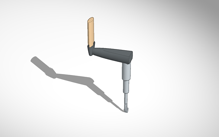 3D design Complete Crank | Tinkercad