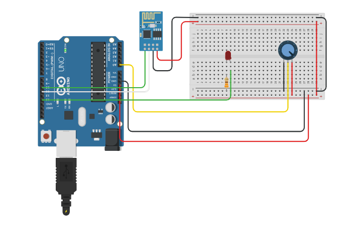 Circuit design Bluetooth - Tinkercad