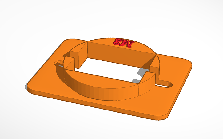 3D design Edison Plug to IEC Plate | Tinkercad