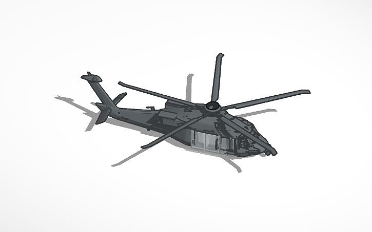 3D design Helicopter - Tinkercad