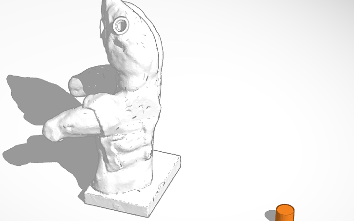 3D design Belvedere Torso, Vatican Museum - Tinkercad