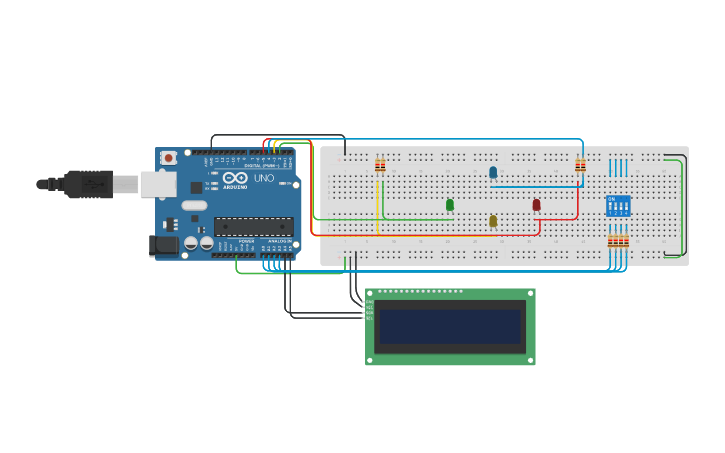 Circuit design GPS SIMULATOR - Tinkercad