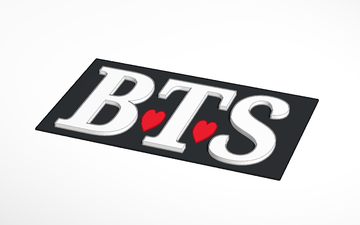 3D design BTS(1) - Tinkercad