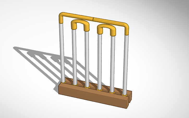 3D design closed loop pulsating heat pipe - Tinkercad