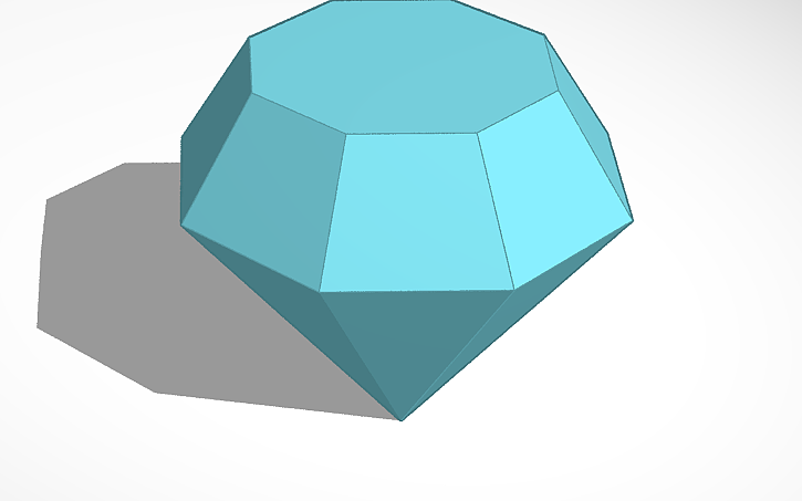 3D design Diamond - Tinkercad