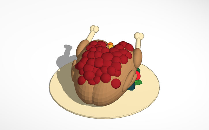 3D design #thanksgiving - Tinkercad