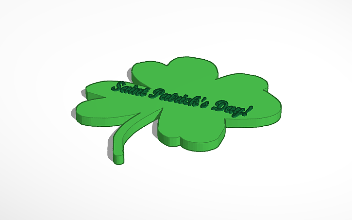 3D design Saint Patrick's Day Contest! (Over) | Tinkercad