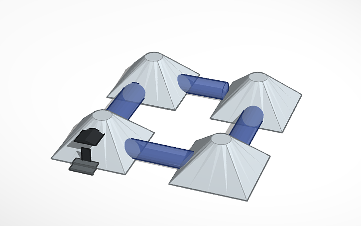 3D design Astronaut quarter 249 | Tinkercad