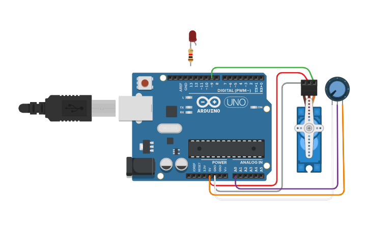 Circuit design practica 26 - Tinkercad