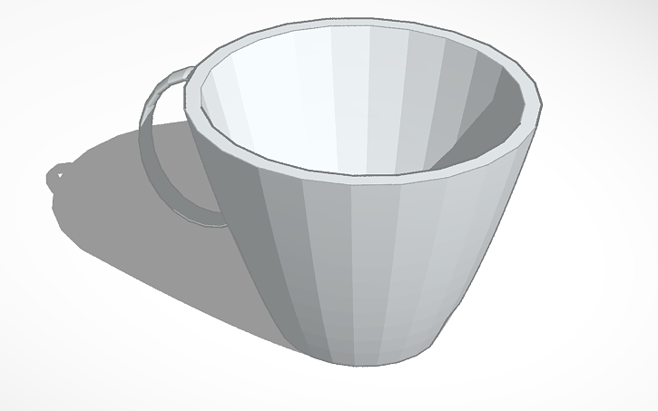 3D design Cup - Tinkercad