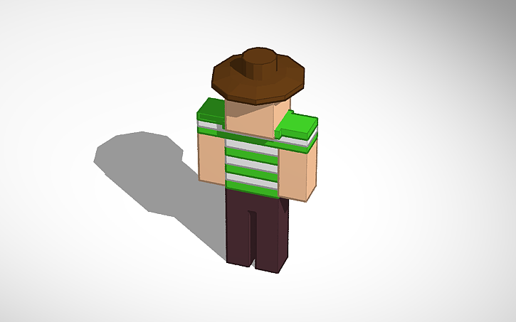 3D design Cowboy: Cow - Boy - Tinkercad