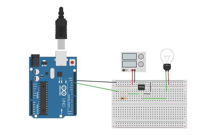 Circuit design entrada analogos arduino | Tinkercad