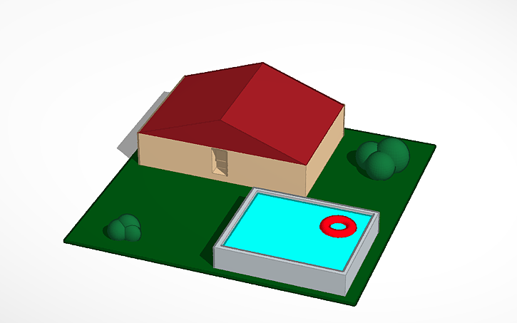 3D design Pool | Tinkercad