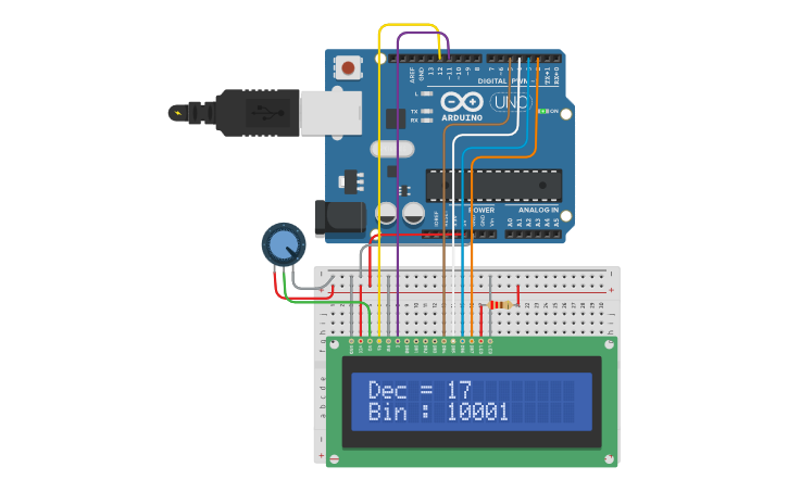 Circuit Design Count Tinkercad