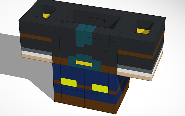 3D design Copy of DanTDM's Skin | Tinkercad