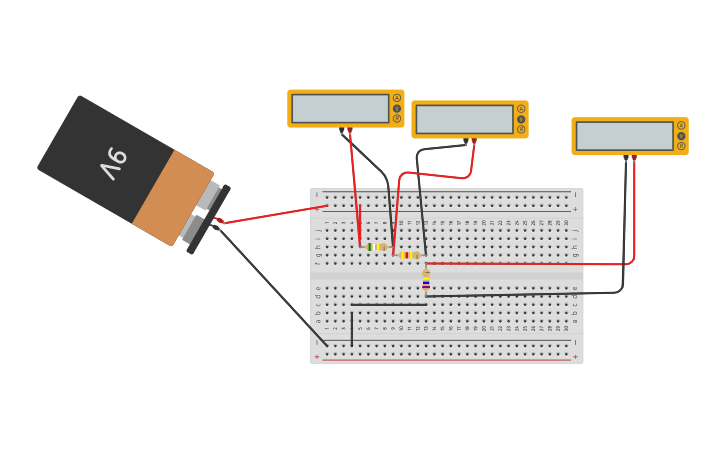 Circuit design Practica 1.1 Jhon Montenegro | Tinkercad