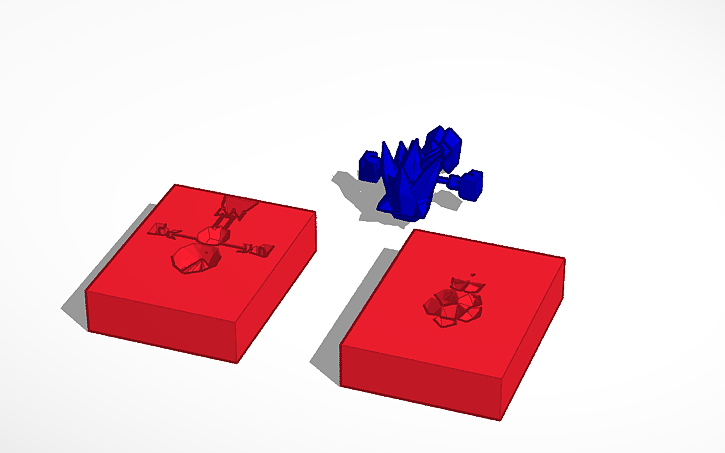 3D design sonic rivals sonic & sonic rivals sonic mold - Tinkercad
