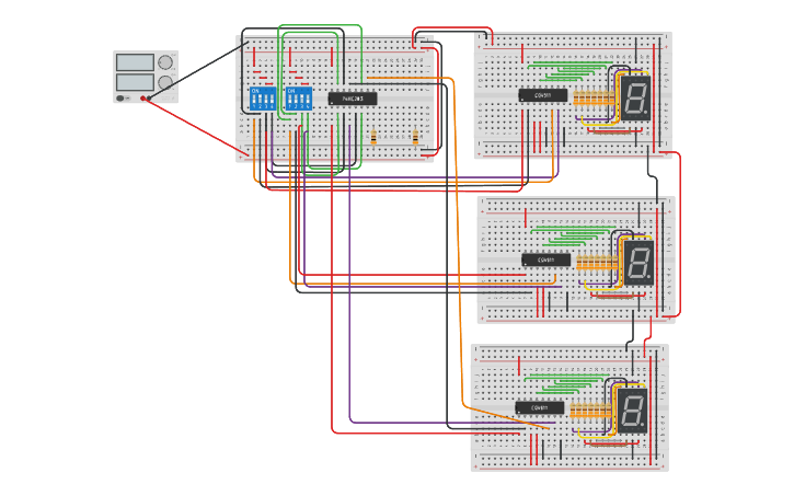 Circuit design Practica 3 - Tinkercad