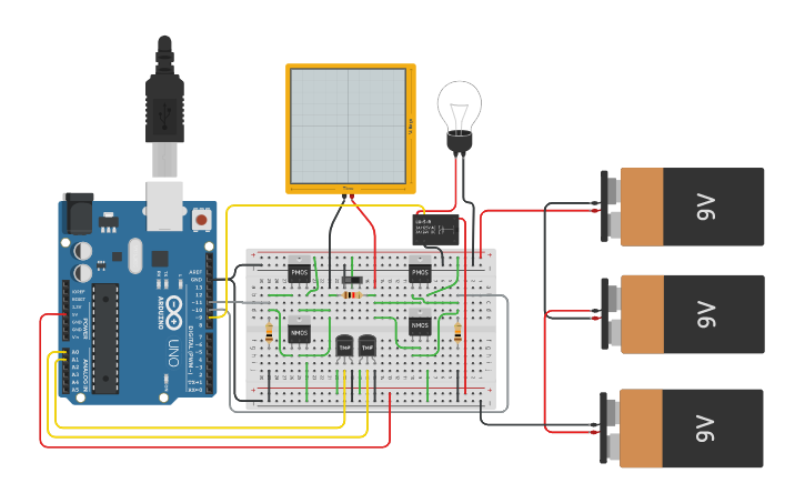 Circuit Design 23122019 Mosfet H Bridge Tinkercad