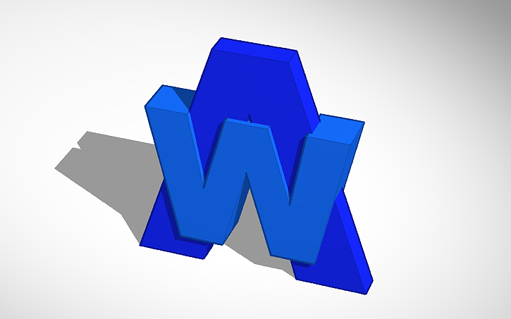 3d Design Alan Walker Tinkercad
