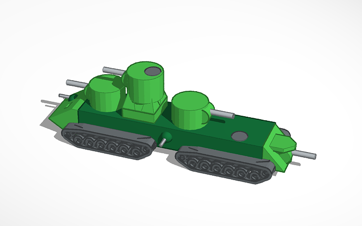 3D design AGV Heavy Tank | Tinkercad