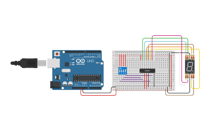 Circuit design 1 - Tinkercad
