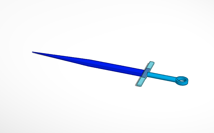3D design Frost Sword for Beginners | Tinkercad