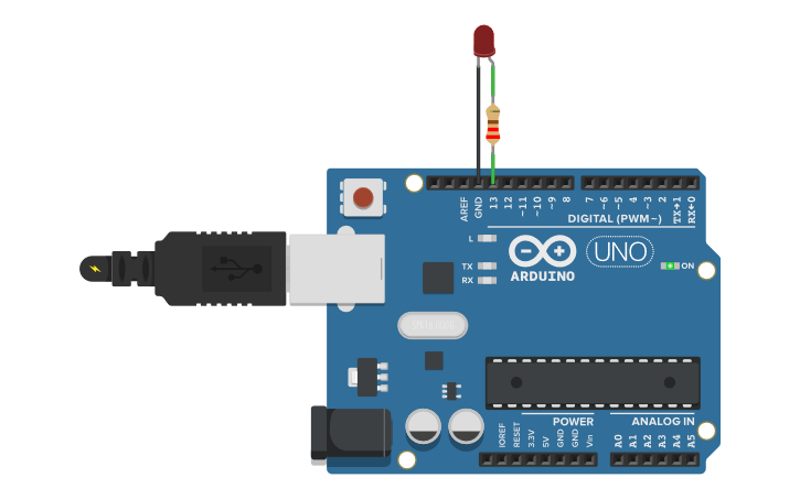 Circuit design Arduino #1: Salidas DIGITALES | Tinkercad Circuit design Arduino #1: Salidas DIGITALES | Tinkercad