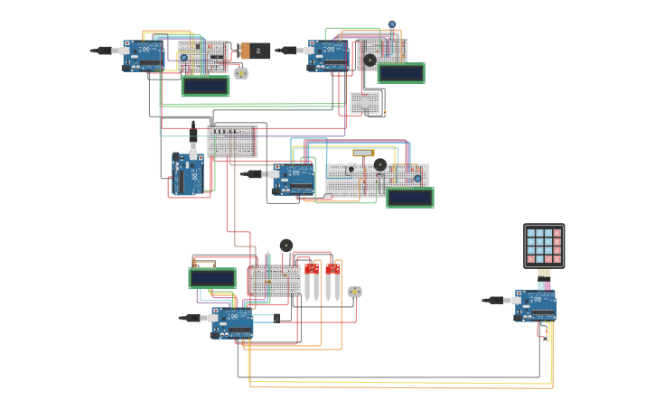 Circuit design Combined Circuit | Tinkercad