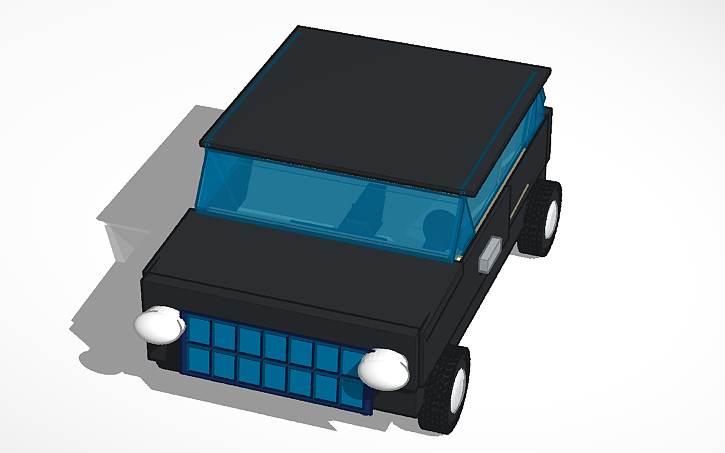 3d Design Car 2 Copyable Design Tinkercad