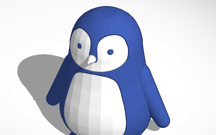 3D design Penguin Secret Compartment - Tinkercad