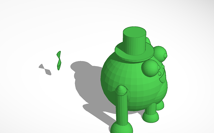 3D design Cutest Frog You'll Ever Encounter - Tinkercad