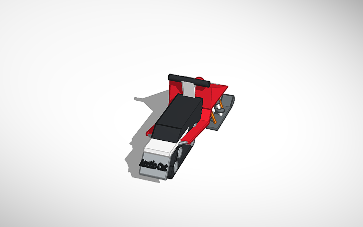 3D design snowmobile | Tinkercad
