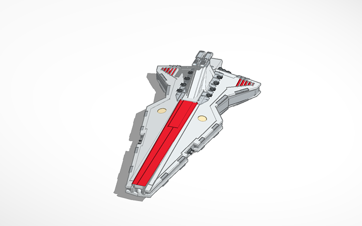 3D design Venator Class Cruiser | Tinkercad