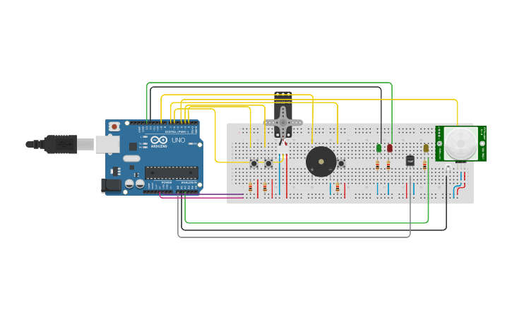 Circuit Design Window Tinkercad