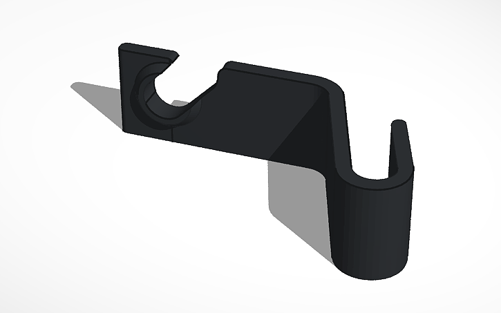 3D design Car Headrest Hook - Tinkercad