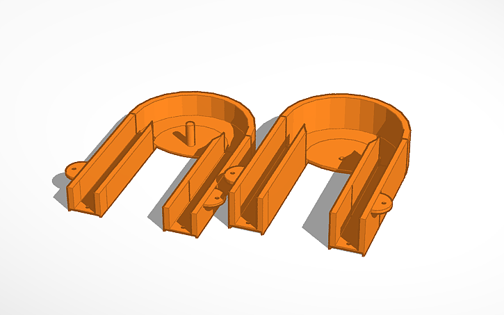 3D design Railsystem Curves | Tinkercad