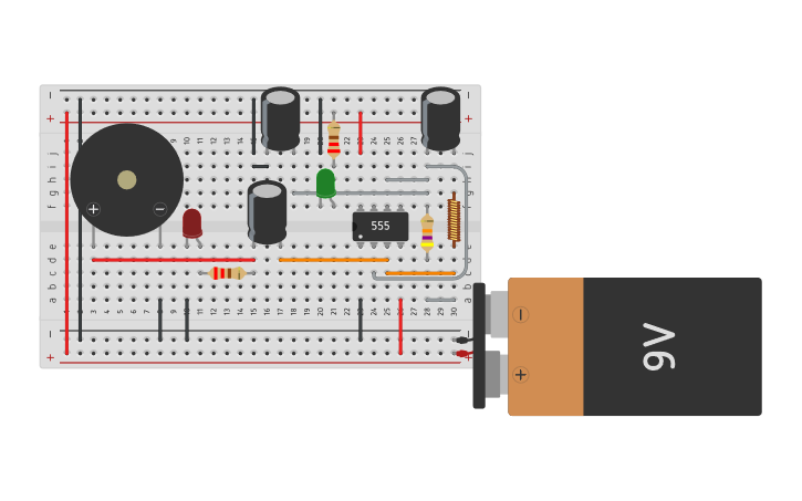 Circuit design DETECTOR DE METAIS - Tinkercad